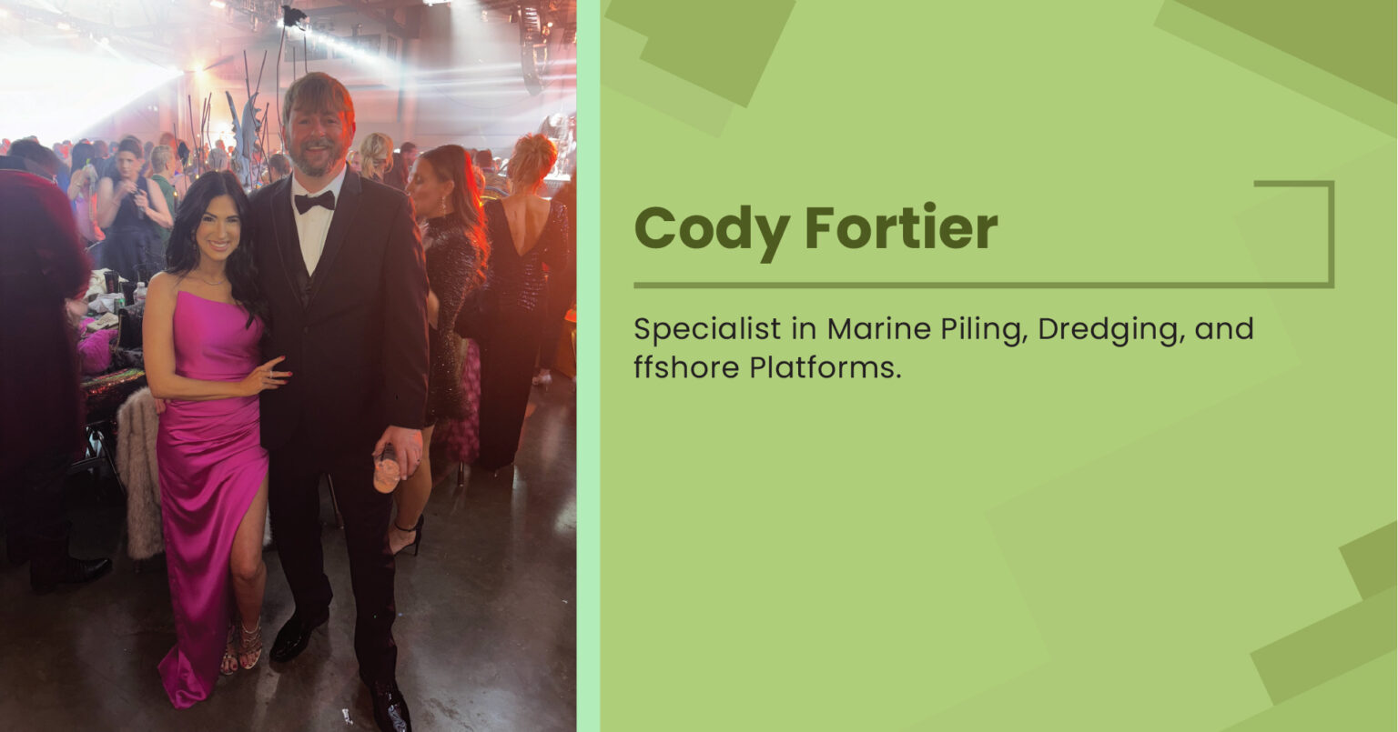Cody Fortier: Leading Construction, Marine & Civil Projects